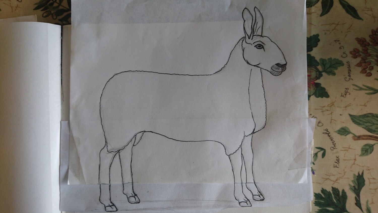 Needle Felted Border Leicester Sheep Hanging Ornament With - Etsy UK