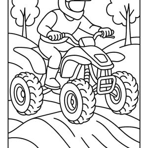 Dirt, Trucks & Grit 25 Printable Coloring Pages for Kids - Etsy