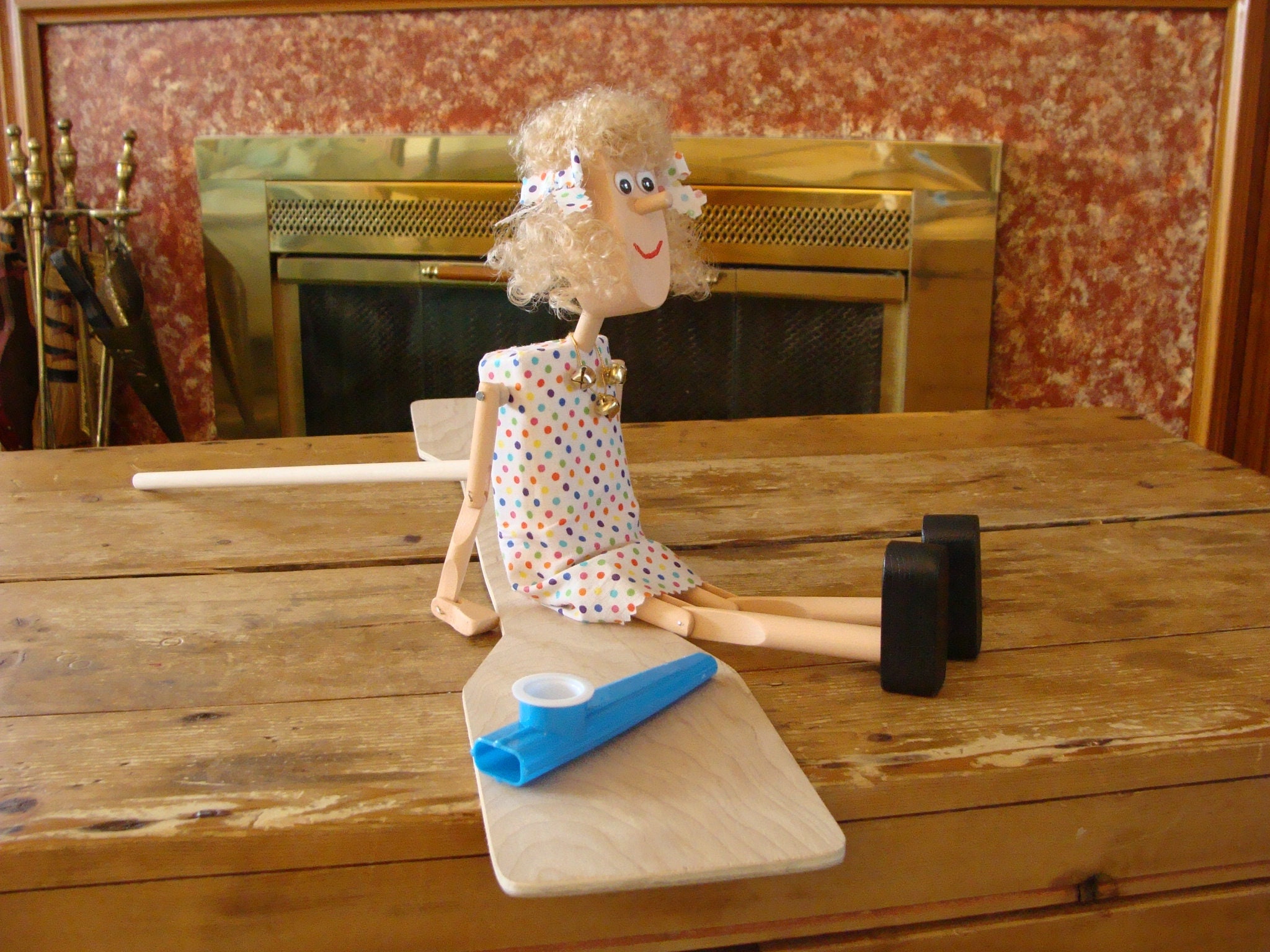 Rustic Jig Doll nellie Hand Crafted Wooden | Etsy