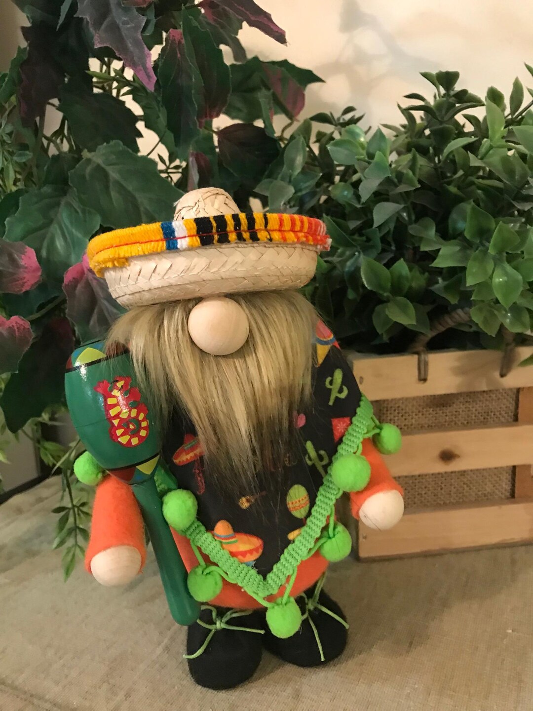 Cinco De Mayo Decor, Mexican Gnomes, Fiesta Gnomes , Sombrero Spanish ...