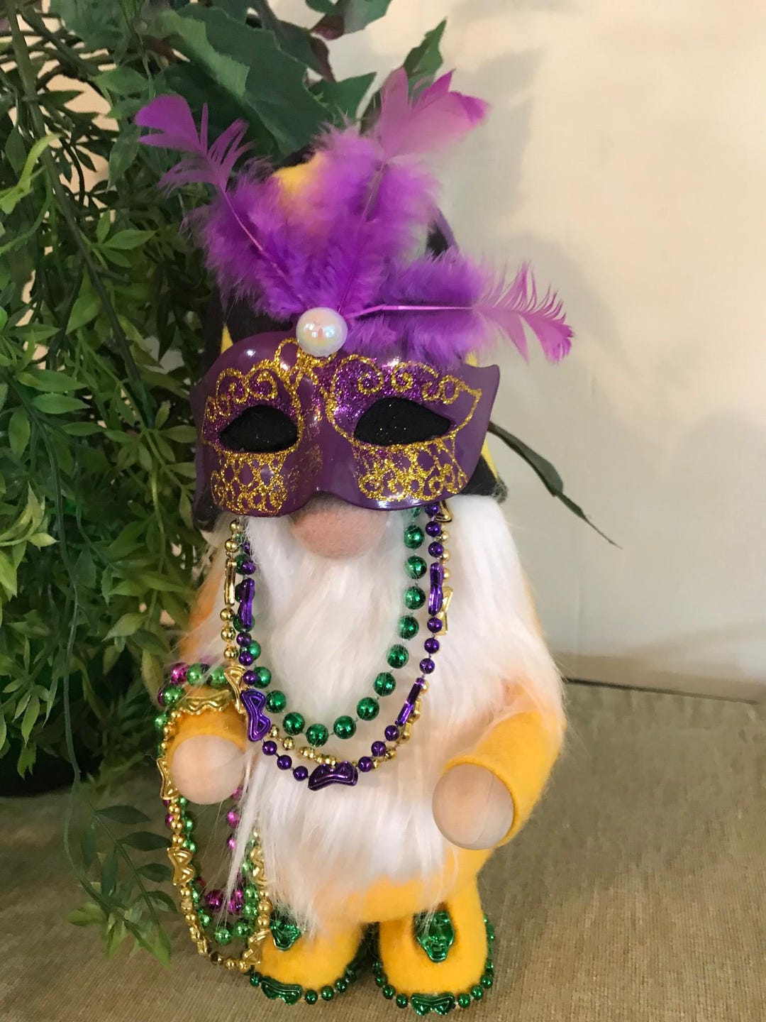 Mardi Gras Gnomes, Fat Tuesday Decor, New Orleans Mardi Gras ...