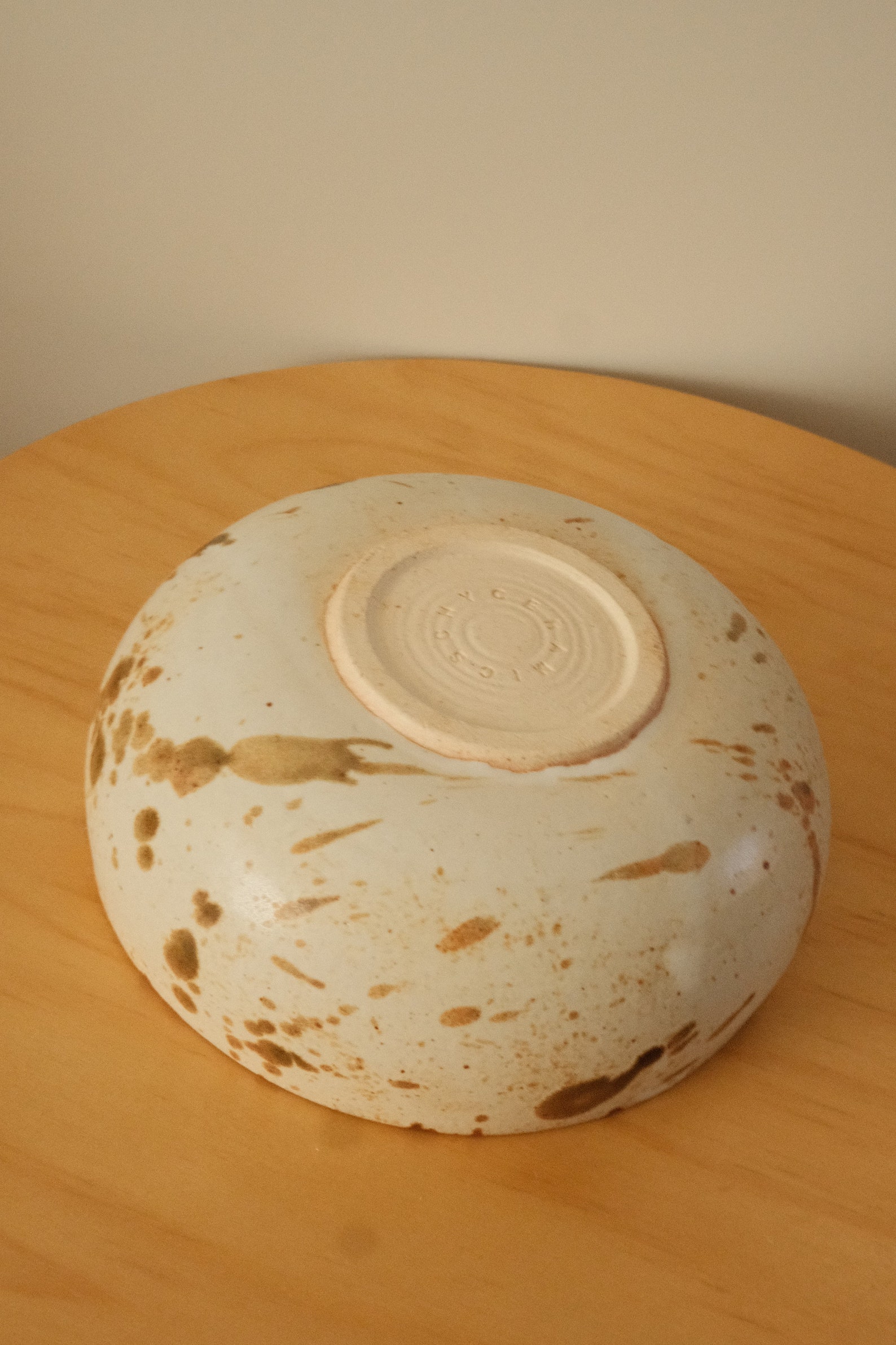 Paint Splatter Ceramic Bowl Handmade Wheelthrown Pottery - Etsy