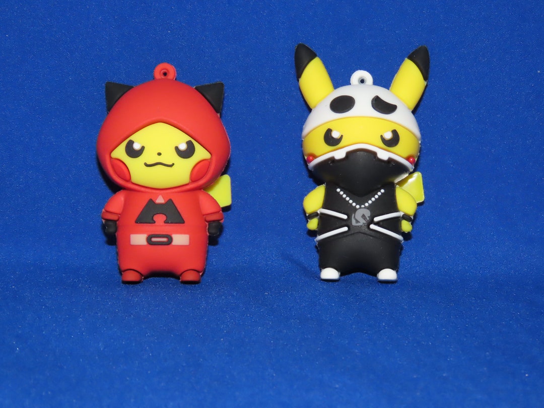 Pokemon Pikachu Team Magma / Skull Rubber Figure Select - Etsy