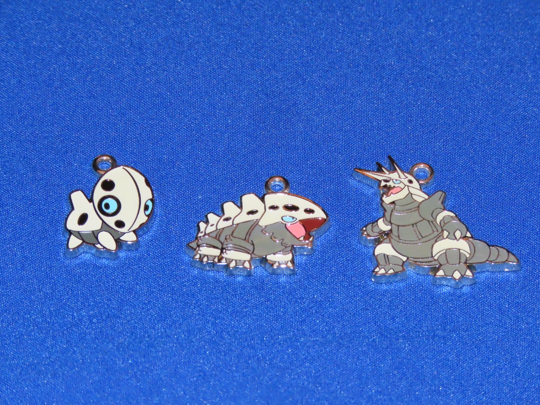Aron / Lairon / Aggron Pokemon Charm Made Into What You Want - Etsy