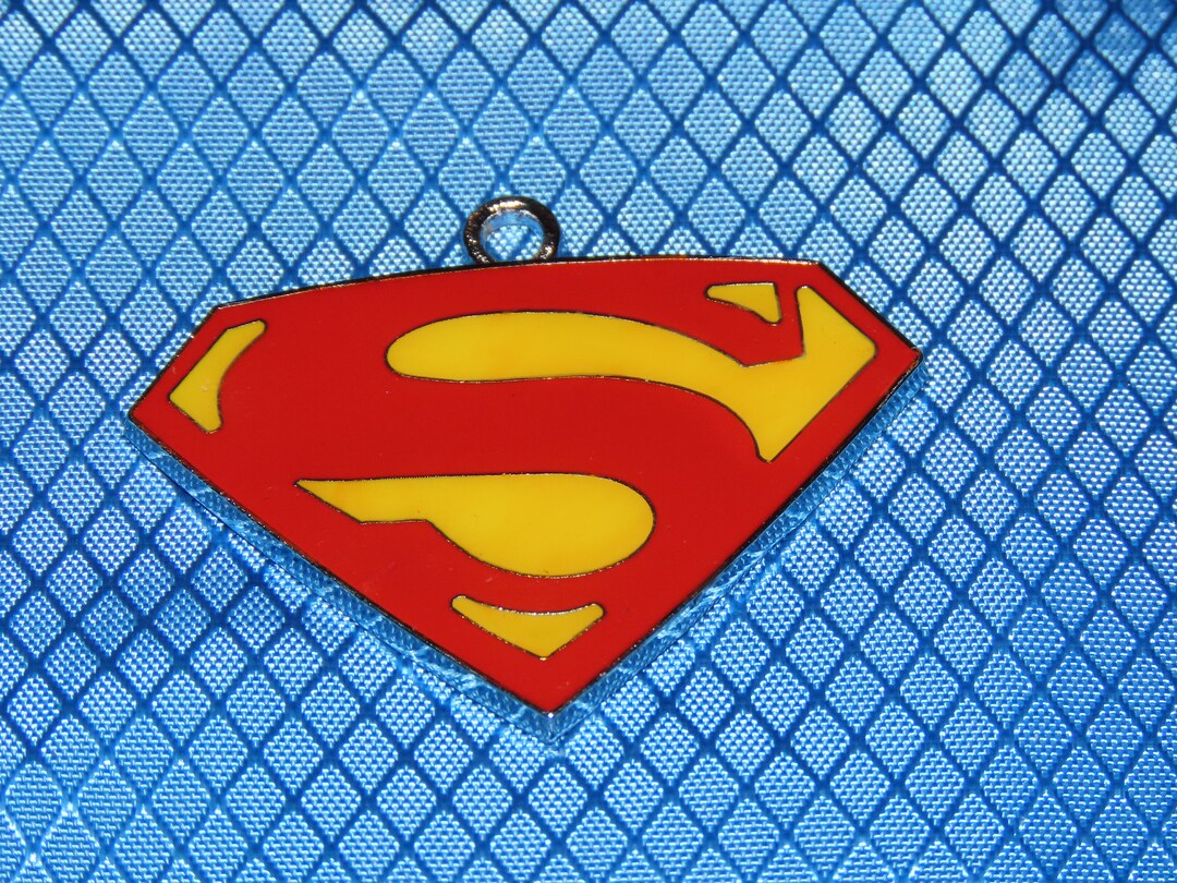 Superman Charm Made Into What You Want From List - Etsy