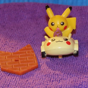 Pikachu Driving Car Pokemon Figurine - Etsy