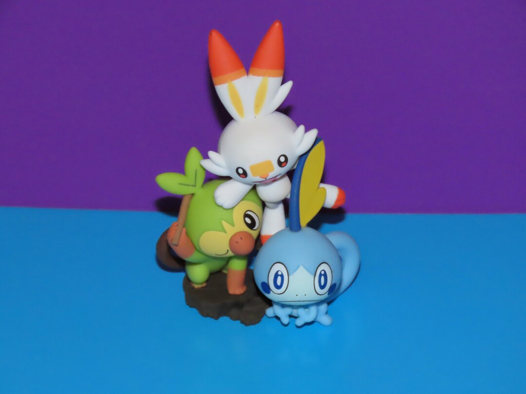 Pokemon Scorbunny/grookey/sobble Figure or Christmas Ornament - Etsy