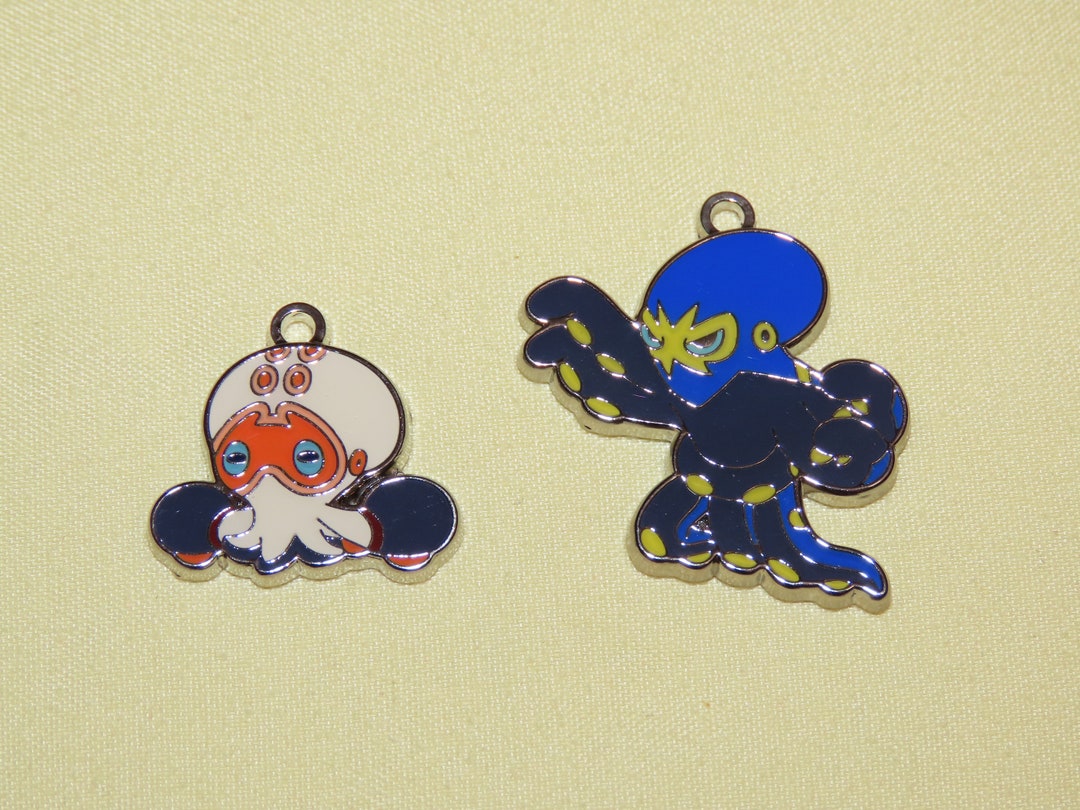 Clobbopus / Grapploct Pokemon Charm Made Into What You Want 2 - Etsy