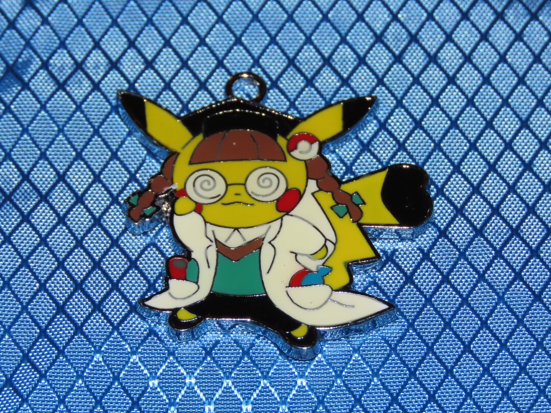 Pokemon Cosplay Pikachu Ph.d. Charm Made Into What You Want - Etsy