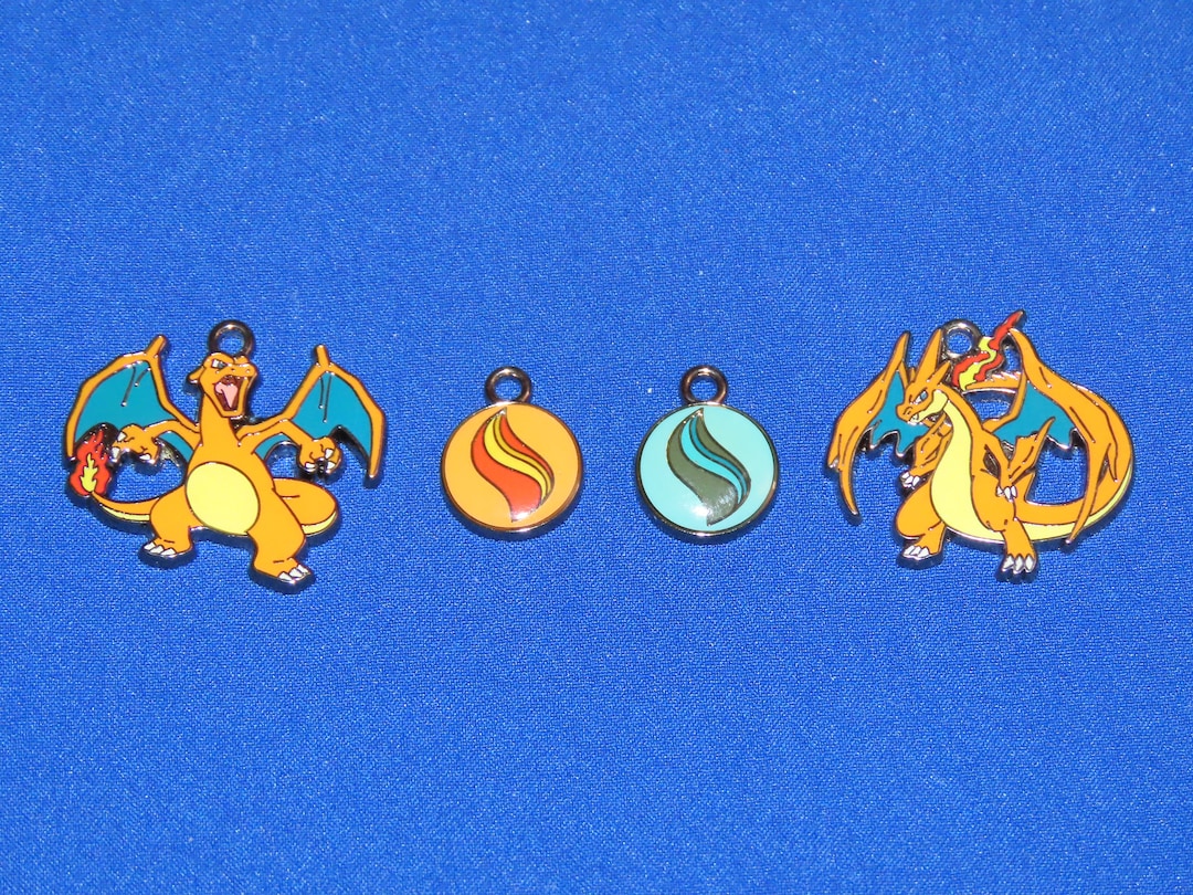 Charizard / Mega Stone / Mega Charizard Y Pokemon Charm Made Into What ...