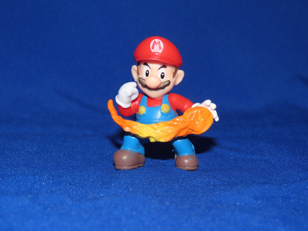 Mario Fireball mario Series Figurine - Etsy