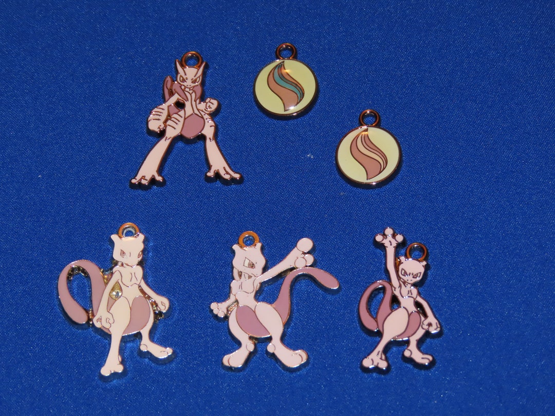 Mewtwo / Mega Stone / Mega Mewtwo Pokemon Charm Made Into What You Want ...