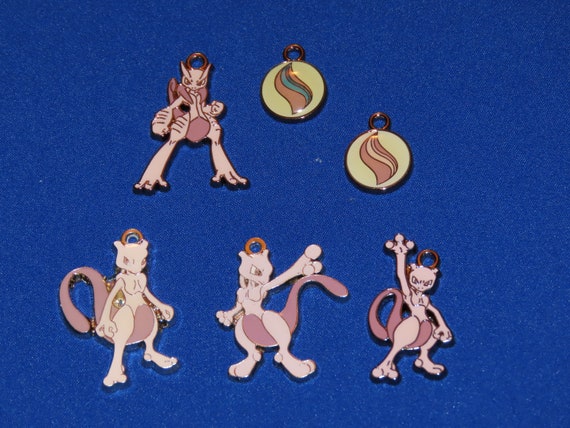 Mewtwo / Mega Stone / Mega Mewtwo Pokemon Charm Made Into What - Etsy