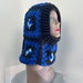 Crochet Black Balaclava Granny Square Balaclava Crochet Balaclava Hat ...