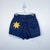 Painted Sun Shorts | Waist: 29 | Summer Shorts | Jeans Shorts | Blue ...