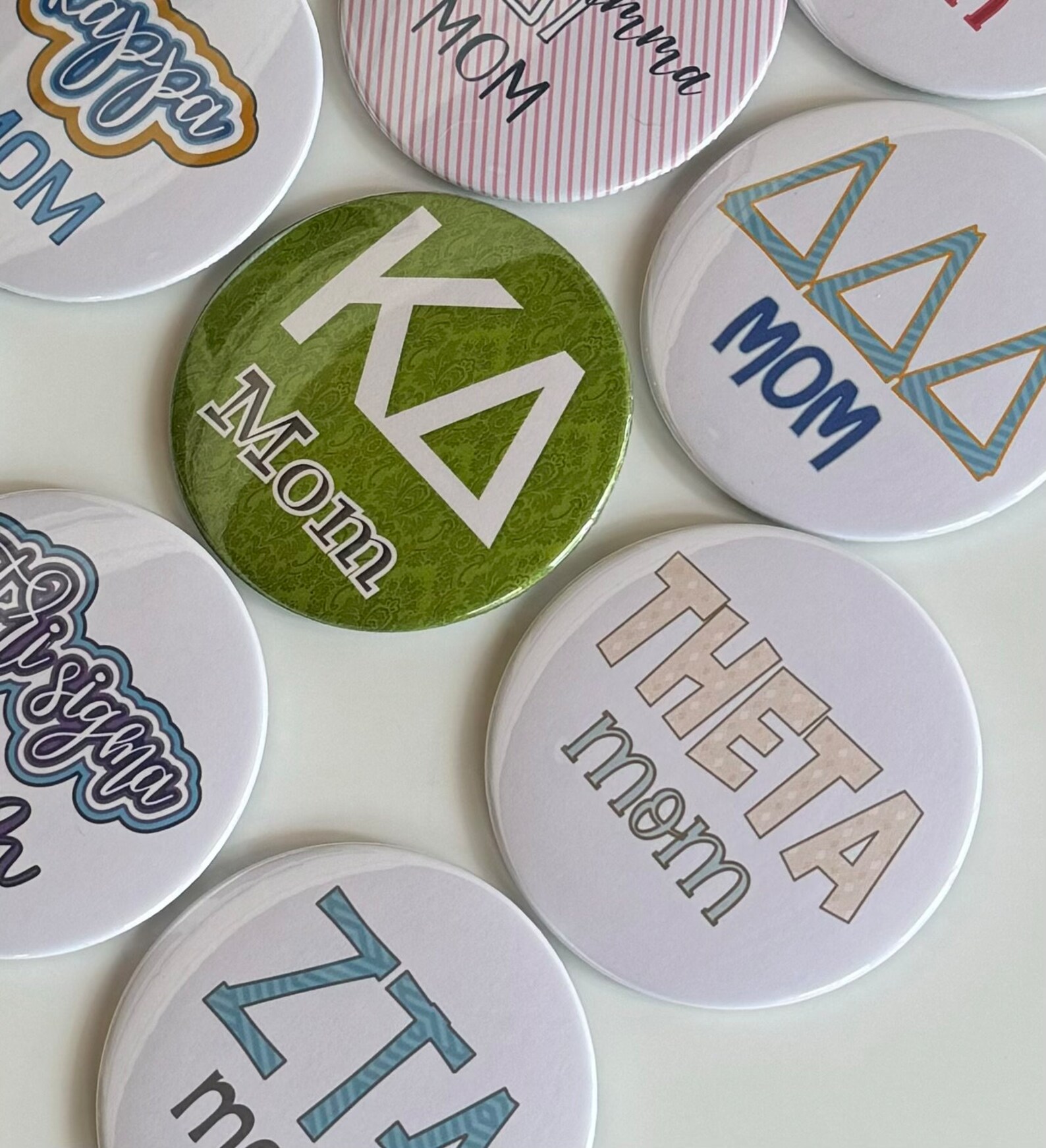 Sorority 3" Game Day Button - Mom Button - Etsy