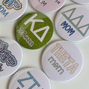 Sorority 3" Game Day Button - Mom Button - Etsy