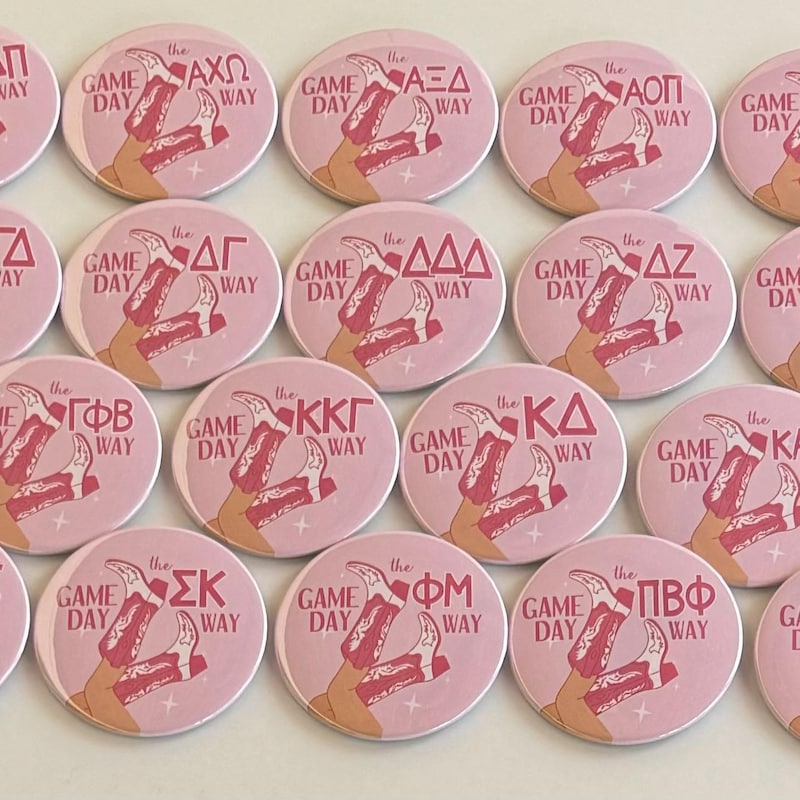 Sorority Buttons - Etsy