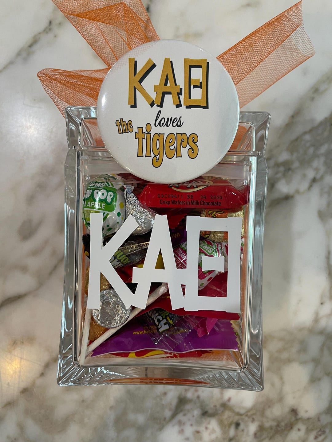 Sorority Heavy Duty Acrylic Candy Jar - Etsy