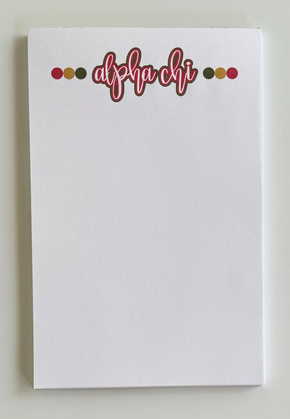 Alpha Chi Omega Sorority Gift Set - Etsy