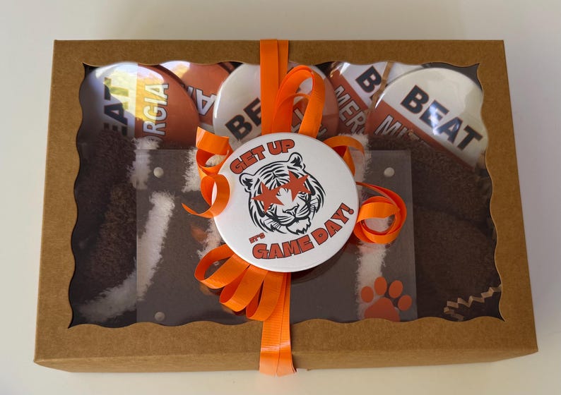 Go Tigers Football Buttons - 3" - Etsy