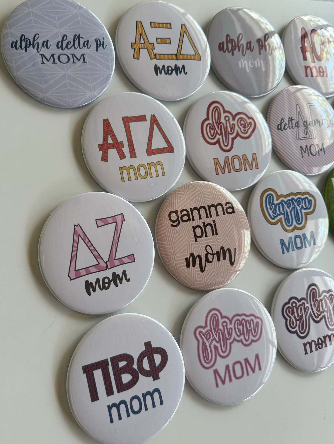 Sorority 3" Game Day Button - Mom Button - Etsy