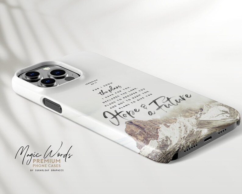 Jeremiah 29:11 Christian Bible Verse Quote Phone Case for I Know the ...