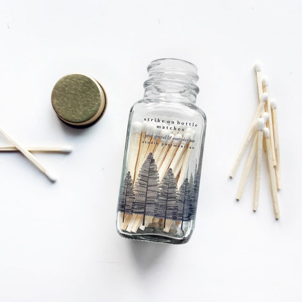 Jar of Matches - Etsy