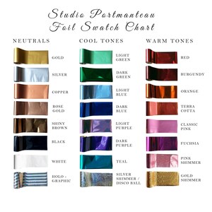 Custom Text Foil Embossed Square Linen Notebook. Personalized Linen ...