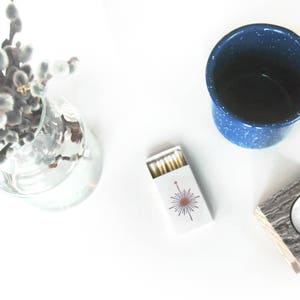 Compass Rose Matchbox. Follow the North Star Decorative Matchbook ...