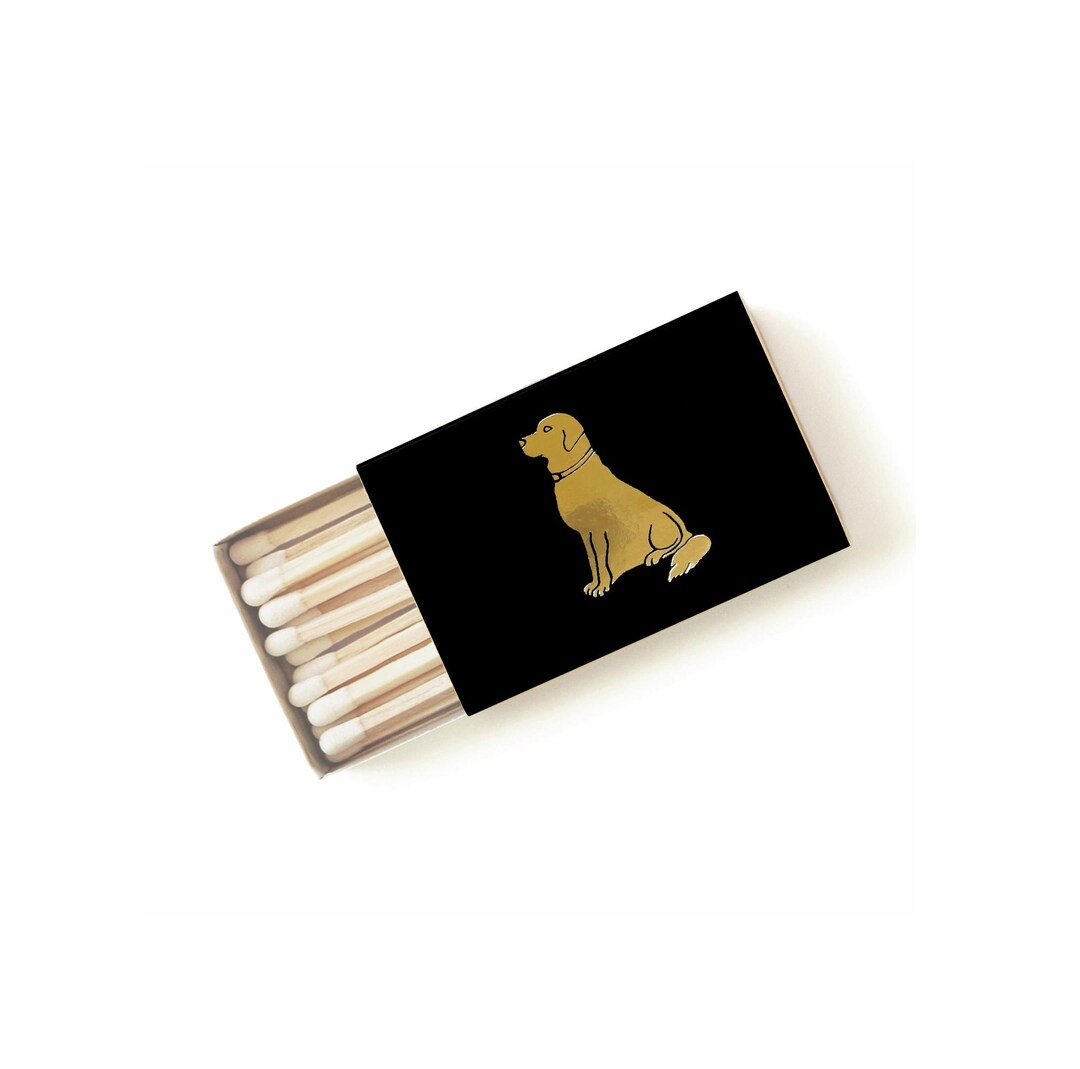 Labrador Retriever Dog Matchbox. Dog Lover Gift. Pet Candle Tool. Dog ...