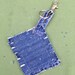 Denim Keychain - "recycle" - Etsy
