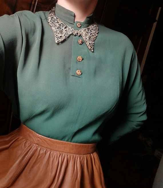 1940s blouse - Gem