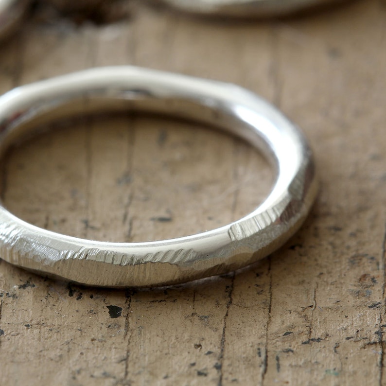 Distressed Ring Sterling Silver - Etsy