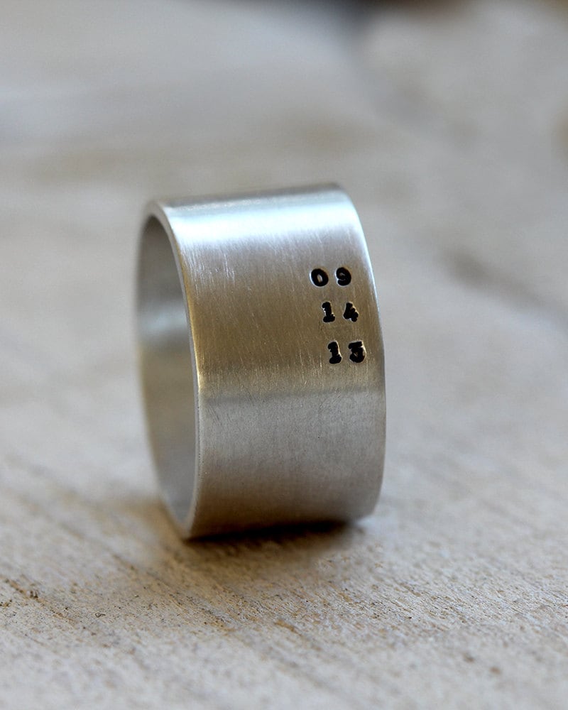 Men's Personalized Ring - Etsy