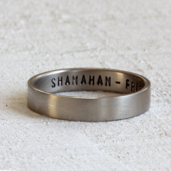 Wedding ring message inside | Beachweddingtips.com
