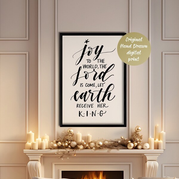 Joy to the World Banner - Etsy