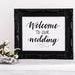 Wedding Welcome Sign PRINTABLE Calligraphy Welcome Sign - Etsy
