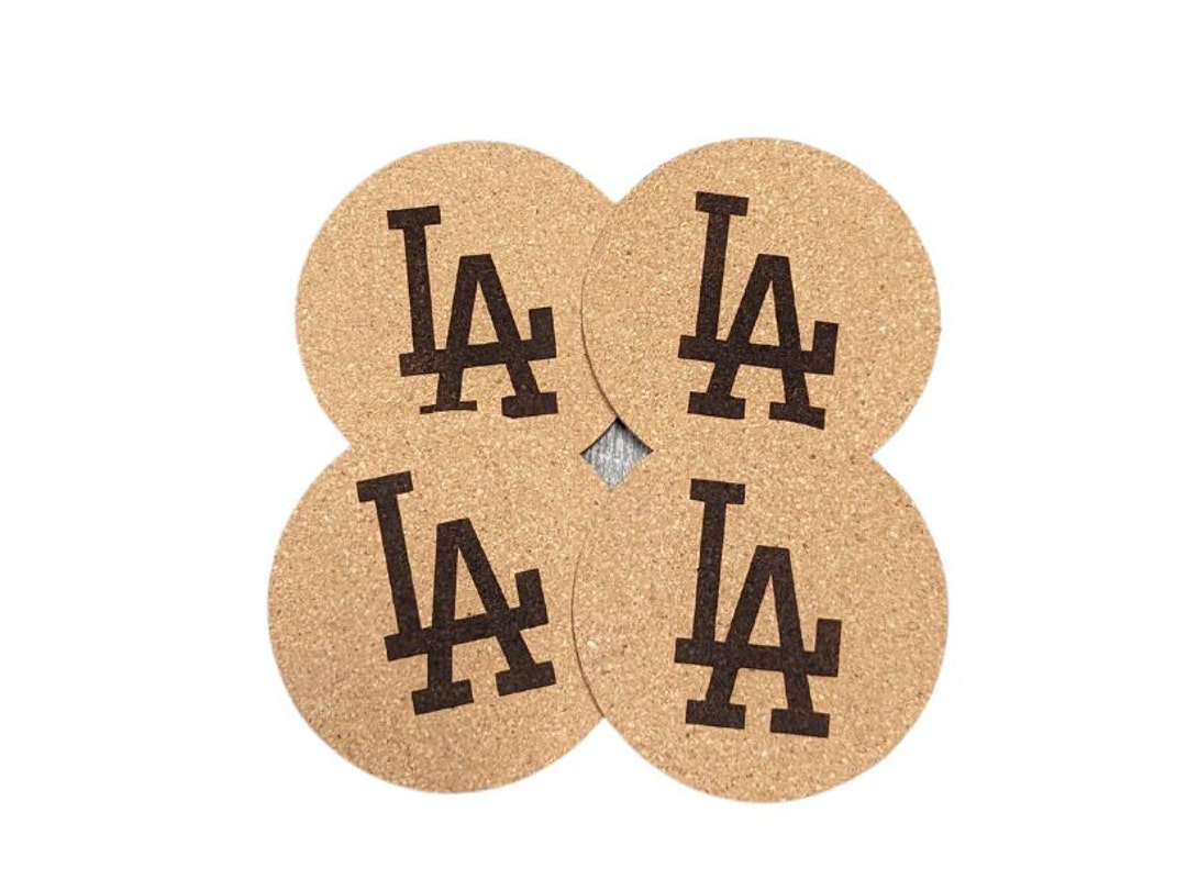 Baseball Engraved Cork Coaster Set - Team - Etsy