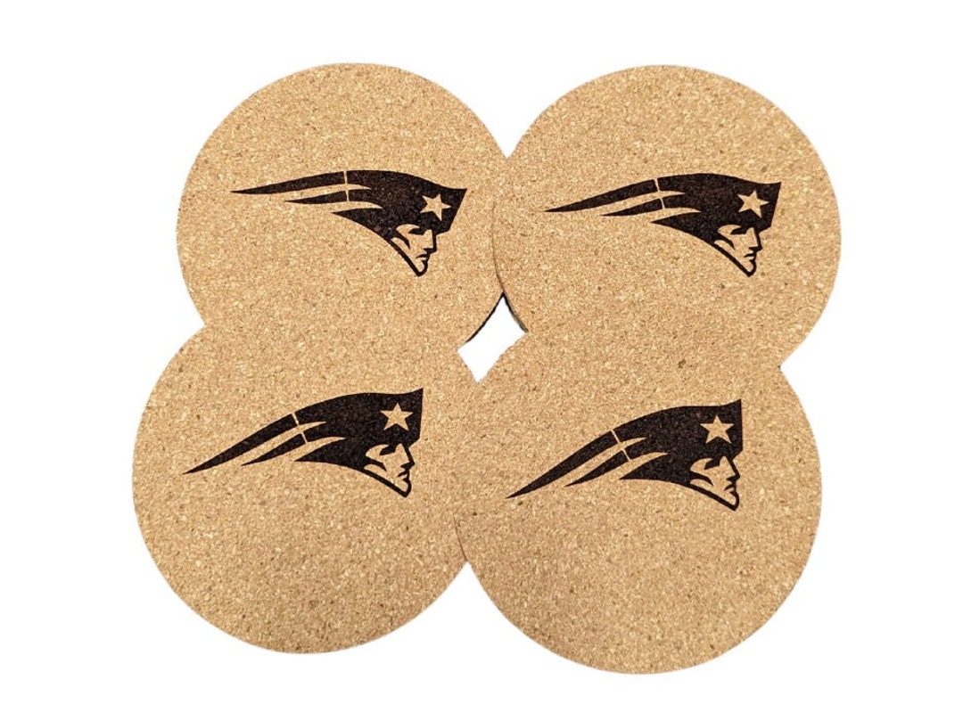 Patriots Cork Coaster Set - Etsy