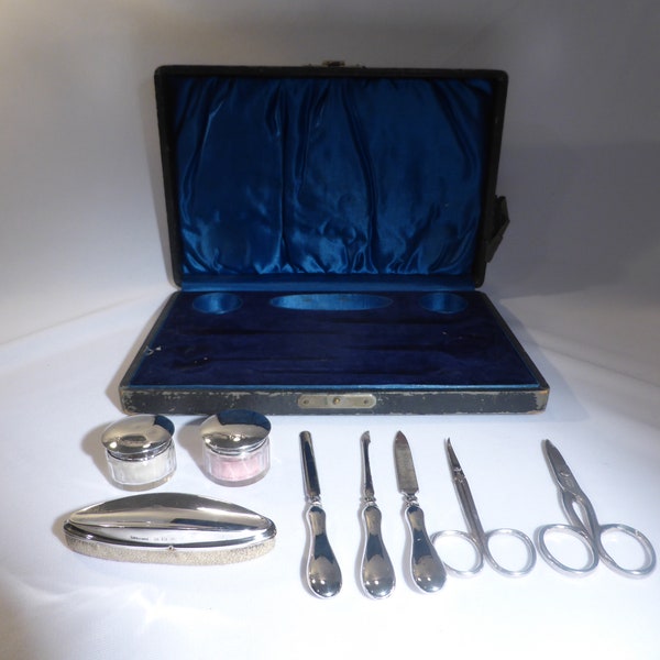 Antique Manicure Set - Etsy