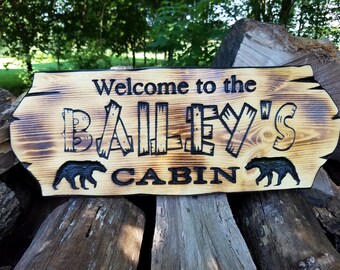Rustic hunting signs | Etsy