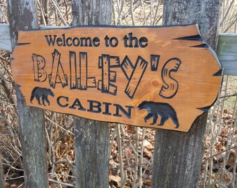 Rustic hunting signs | Etsy