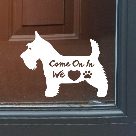 Dogs Welcome Sign Pet Friendly Business or Home We Love | Etsy
