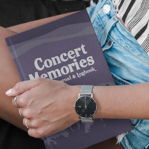 Concert Memories - Paperback Concert Journal & Logbook - Avoid Post ...