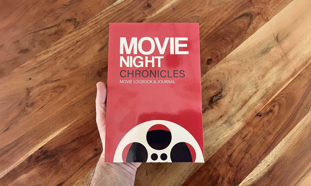 Movie Logbook & Journal | Movie Night Chronicles Paperback for Tracking ...
