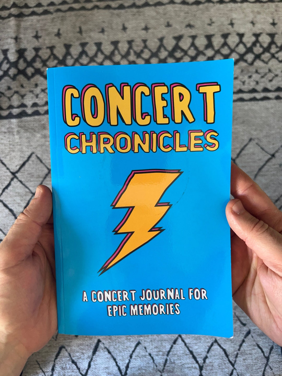 Concert Chronicles A Concert Journal for Epic Memories - Etsy