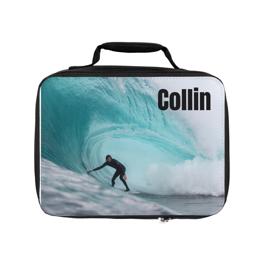 Surfer Lunch Bag. Surfer Lunch Box. Back to School. Beach Lunch Box ...