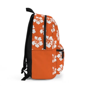 Hibiscus Flower Backpack: Surfer Girl Back-to-school Bag - Etsy