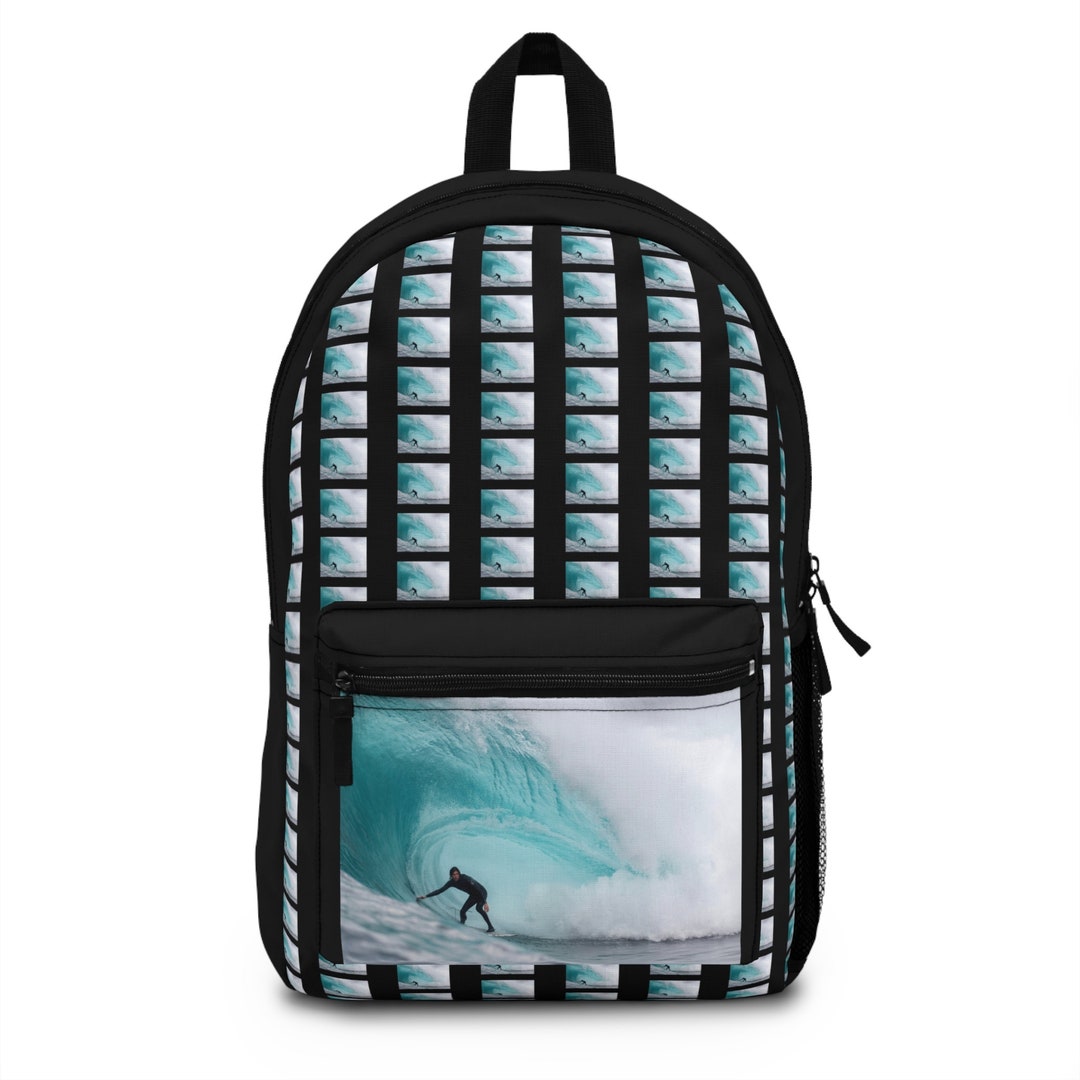 Surfer Backpack. Surfer Back to School. Beach Back Pack. Surfer Back ...